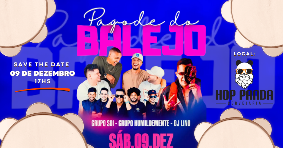 PAGODE DO BALEJO - App Ingressos