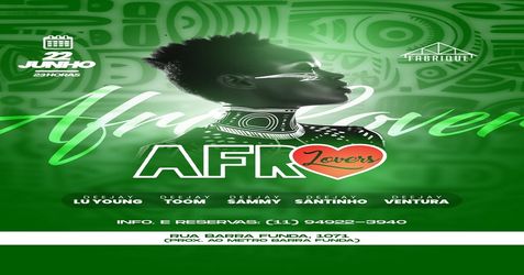 Afro Lovers - Plataforma de Venda de Ingressos e Inscrições